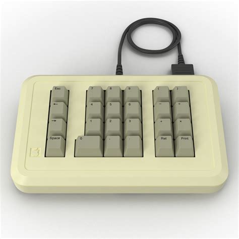 apple iie numeric keypad 3d 모델 3d 모델 19 3ds c4d ma obj max free3d