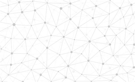 추상 인터넷 연결 및 기술 그래픽 웹 디자인 벽지 분자 입자 구조와 기하학적 디지털 다각형 신경총 미래 지향적 인 흰색 삼각형