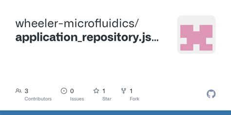 Github Wheeler Microfluidicsapplicationrepositoryjsonrpc