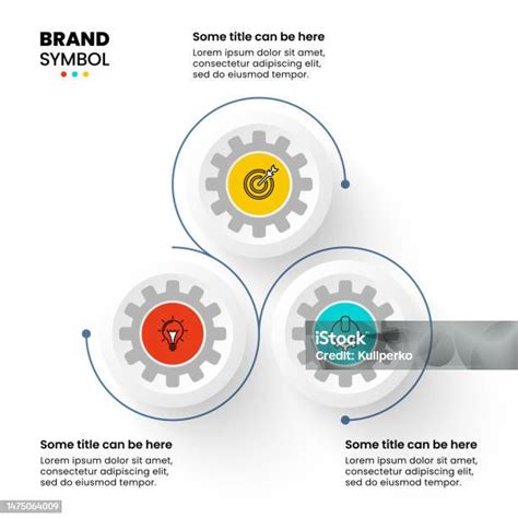 인포그래픽 템플릿입니다 아이콘이 있는 삼각형의 3개 기어 0명에 대한 스톡 벡터 아트 및 기타 이미지 0명 개념 계획
