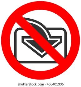 No Credit Card Vector Not Allow Stock Vector Royalty Free 1484760908 Shutterstock