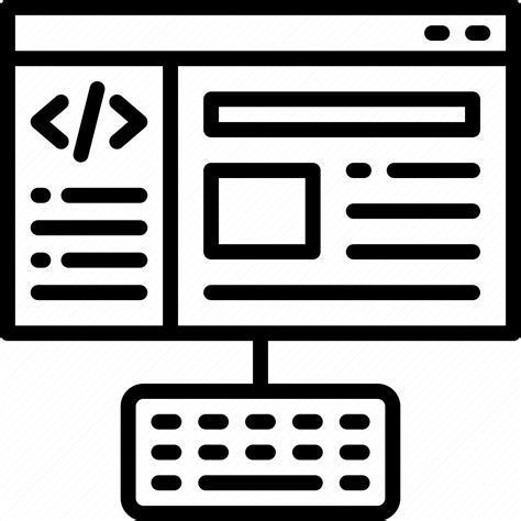 Coding Development Programming Website Software Icon Download On