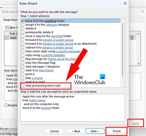 Outlook Rules Are Not Supported For This Account