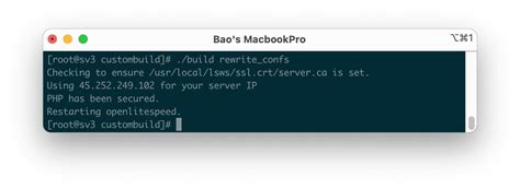Hướng Dẫn Cài đặt Openlitespeed Directadmin Với 11 Lệnh
