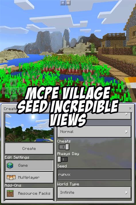 174 Best Images About Minecraft Pe Seeds On Pinterest Mesas