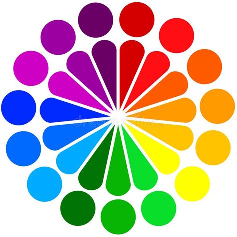 Color Palette Set Colors Gradation Chart Diagrams Rainbow