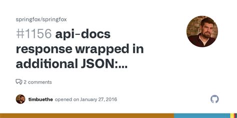 api docs response wrapped in additional json { value } · issue