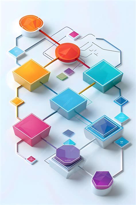 Illustrative Business Flowchart Displaying Sequential Process Steps Tasks And Decision Points