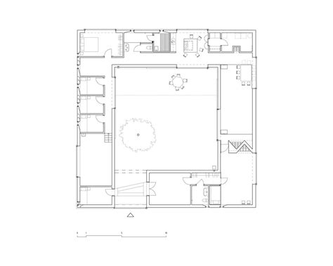 Atrium House Plan Low Full Atrium House Scandinavian Architecture Courtyard House Plans