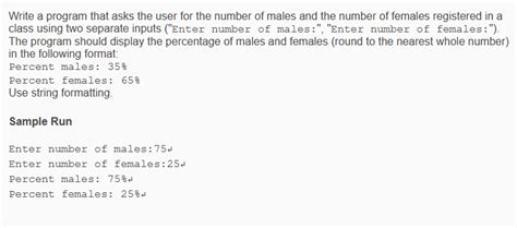 Solved Write A Program That Asks The User For The Number Of Chegg