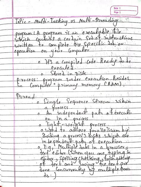 Lecture 3 Topic Multitasking Vs Multi Threading Before We Start To Know What Is A Multitasking