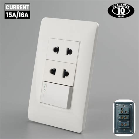 Switch Socket Wide Series Universal Outlet Wall Socket Gang Gang Gang Outlet Switch Plate G
