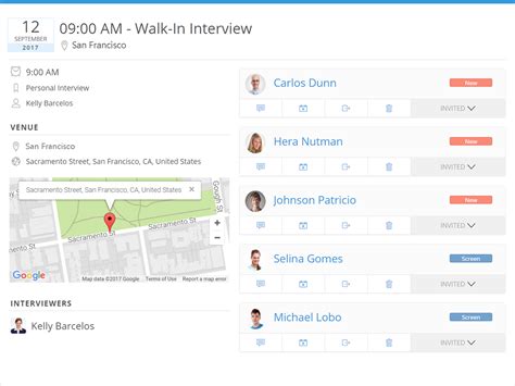 Schedule Interviews Seamlessly With Built In Email And Calendar Jobsoid