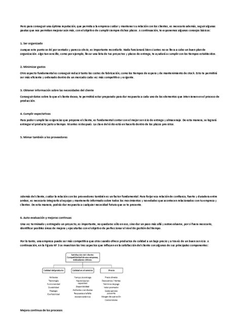 Datatex Pdf Calidad Comercial Cliente