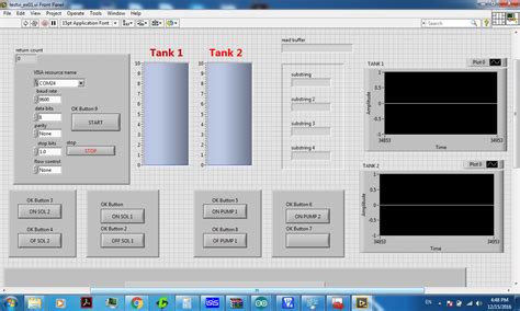 coupled tank final gui labview fyp solutions