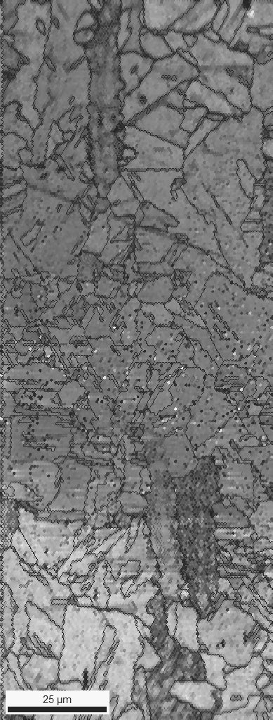 Grain Boundary Misorientation In Cuti4 Alloy Supersaturated Cold