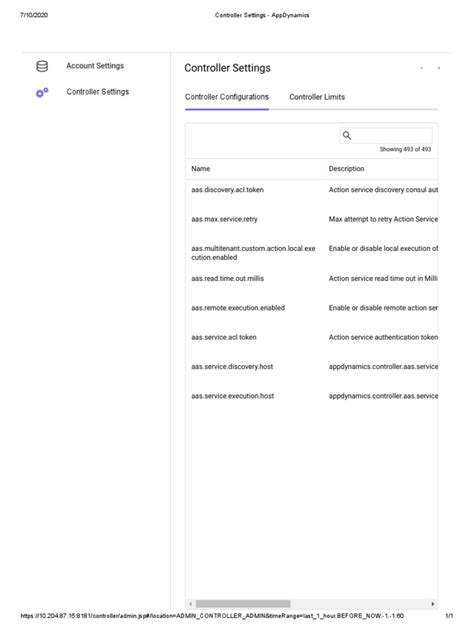 Controller Settings Appdynamics Pdf