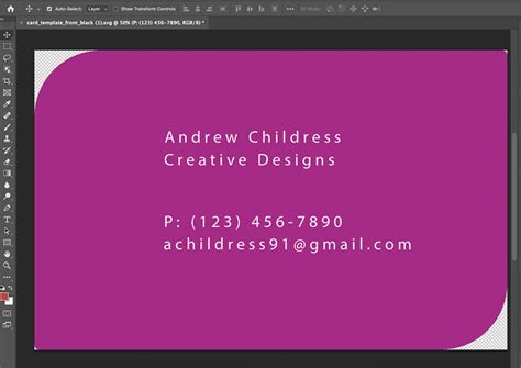 How To Design An NFC Business Card With Adobe Photoshop
