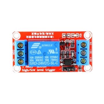 DC V Channel Red Color Relay Module All Mart