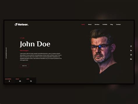 Html Templates For Portfolio Websites