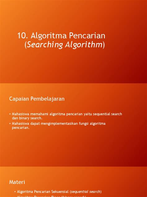 10 algoritma pencarian v1 2 pdf metode and bahan ajar seni