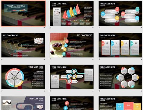 piano keys powerpoint 61627