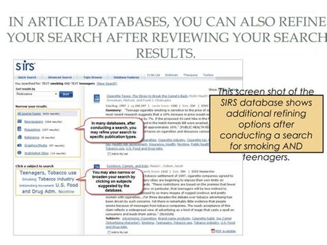 Database Search Techniques Ppt
