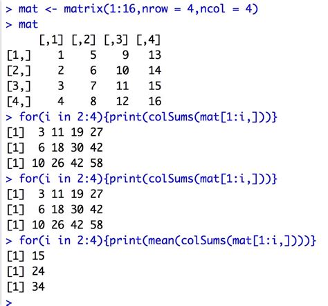 r how to avoid for loop using apply function in this question stack