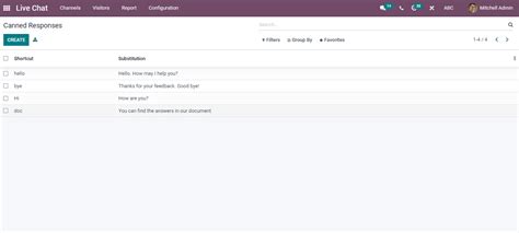 Features Of Live Chat Module In Odoo 15 ERP