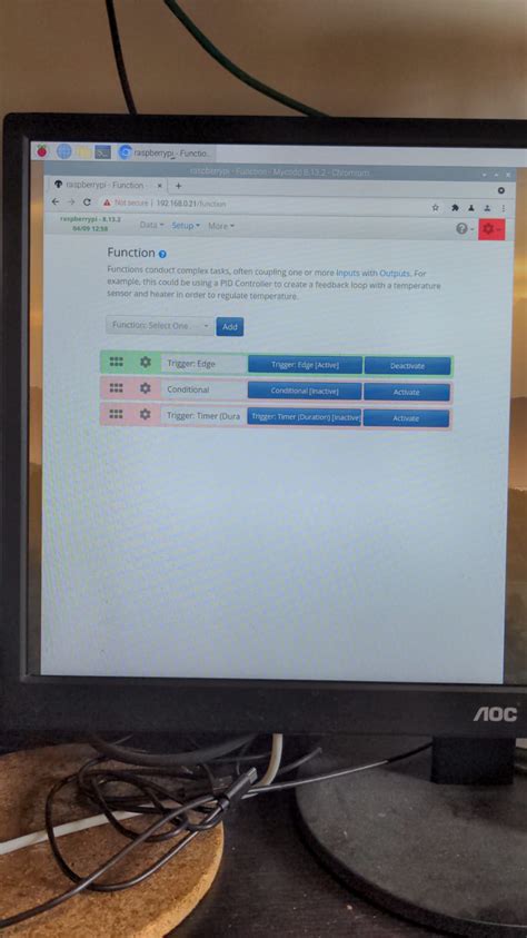 trigger edge timer not working · issue 1171 · kizniche mycodo · github