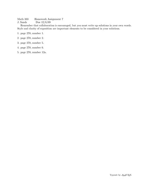 theory functions real variables problem set 7 math 333 docsity