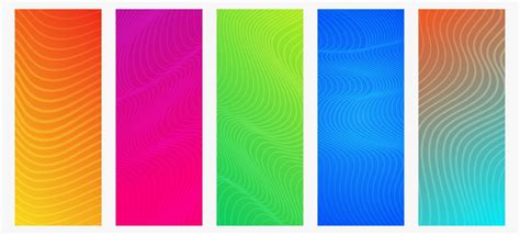 Modern Colorful Gradient Background With Wave Lines 49229556 Vector Art At Vecteezy