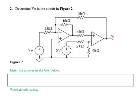 Solved Determine Vo In The Circuit In Figure Figure Chegg