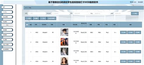 springboot计算机毕业设计基于图像定位的高校学生晨练智能打卡web服务软件efq3m（程序 源码 数据库 调试部署 开发环境）带论文