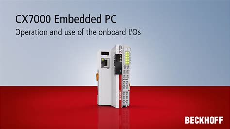 Cx7080 Embedded Pc With Arm® Cortex® M7 Rs232 Rs485 And Integrated I Os Beckhoff Worldwide