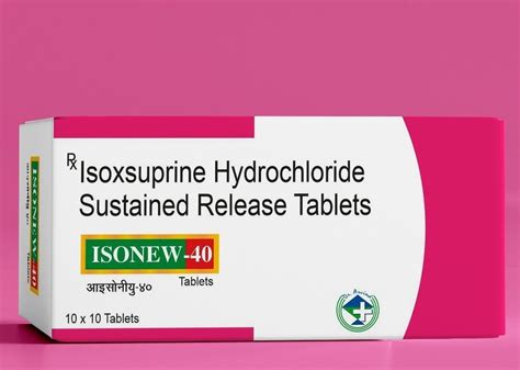 Isoxsuprine 40 Mg Tab At ₹ 1350strip Isoxsuprine Tablets In