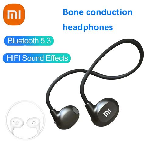 Xiaomi Fones De Ouvido Esportivos Sem Fio Com Microfone Condu O Ssea Montagem No Pesco O