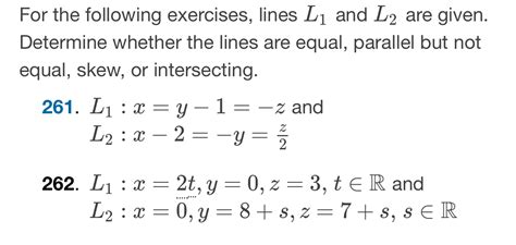 For The Following Exercises Lines L And L Are Chegg Com