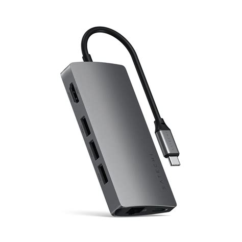 Satechi Type C Multi Port Adapter 4k With Ethernet V2