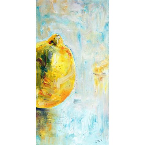 Купить картину Заворожённый лимон в Москве от художника Шталь Наталия