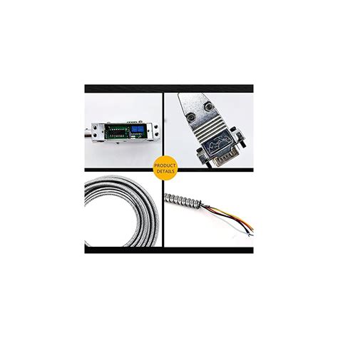 Buy HHXXOVA DRO Axis Digital Readout Kit With Pcs Um Precision Linear Glass Scale