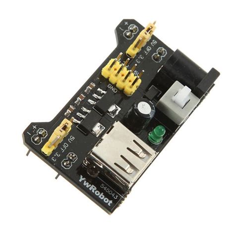 Breadboard Voeding Module 3 3V 5 0V USB A Power Plug DomoticX