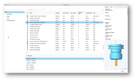 Whats New Manufacturing Tool Library Fusion 360 Blog