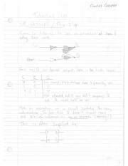 Tutorial 10 Notes Sequential Logic And Finite State Machines Pdf SR Latch Falstad