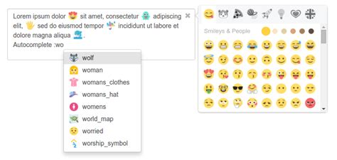 JQuery Emoji Plugins Learning JQuery