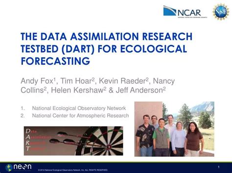 Ppt The Data Assimilation Research Testbed Dart For Ecological