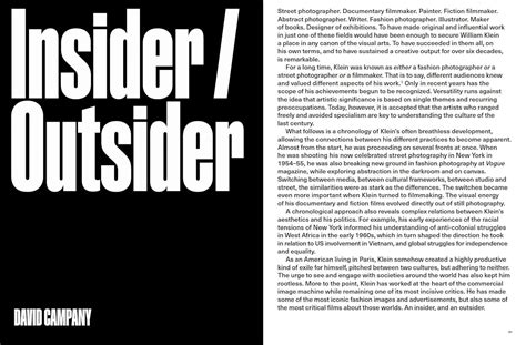 William Klein Yes Artbook