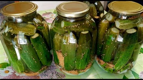 Хрустящие Огурцы на Зиму Очень Вкусный и Простой Рецепт 📌💯 Обалденные Огурцы без Стерилизации 👌