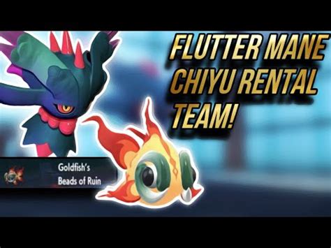I TRIED A FLUTTER MANE CHI YU RENTAL TEAM REGULATION C POKEMON SCARLET VIOLET COMPETITIVE