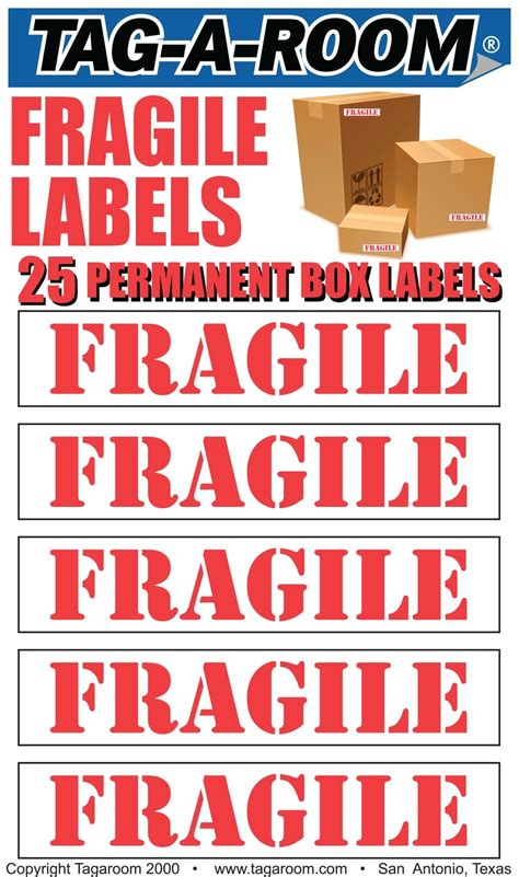 Fragile Labels Shop Moving PRODUCTS TAGAROOM COM